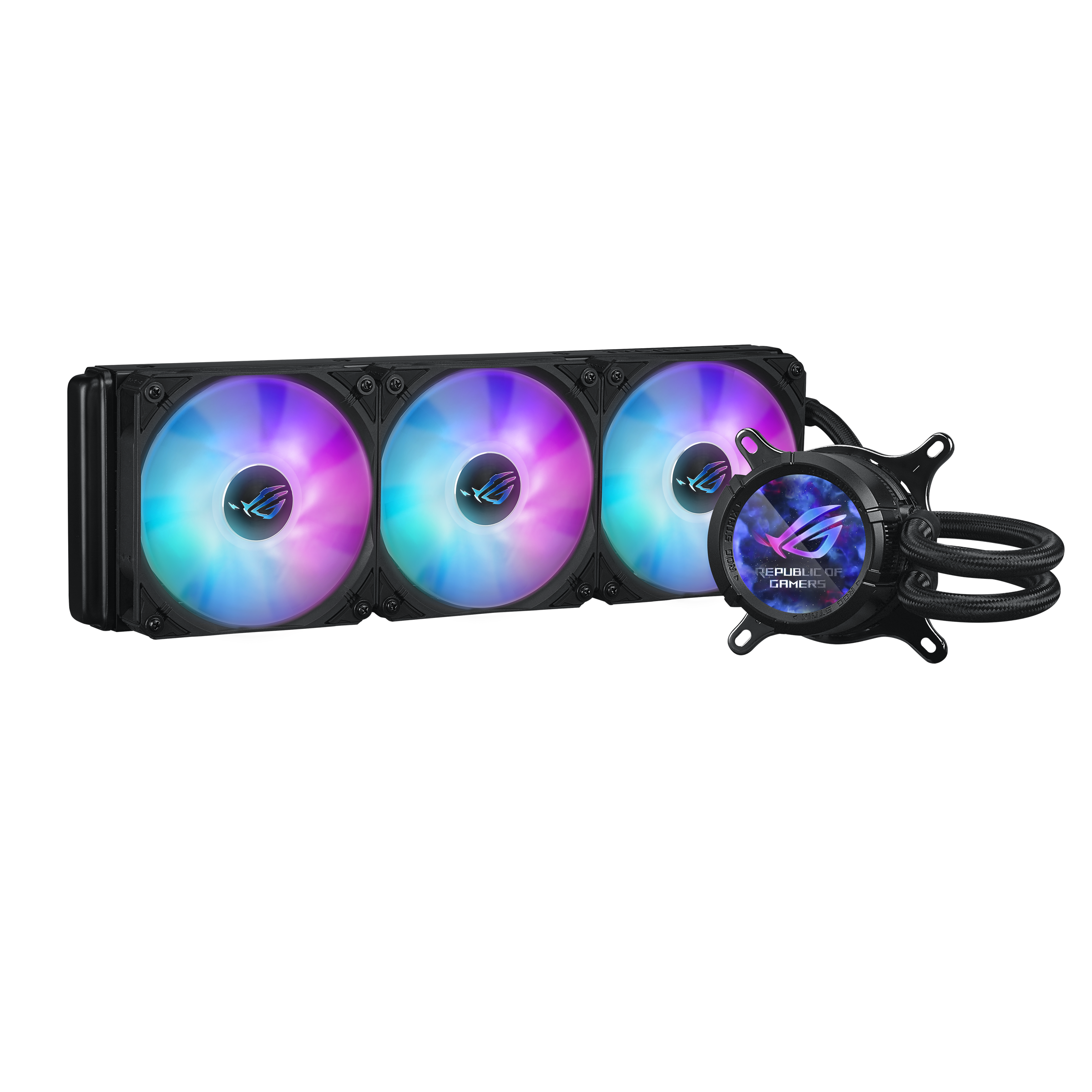 ROG STRIX 飞龙3代 LCD | ROG Strix LC | 电竞 CPU水冷散热器｜ROG - Republic of ...